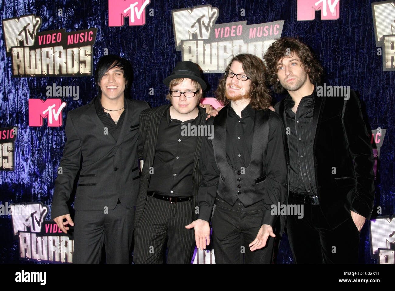Fallout Boy MTV Video Music Awards - Arrivals at the Palms Hotel and ...
