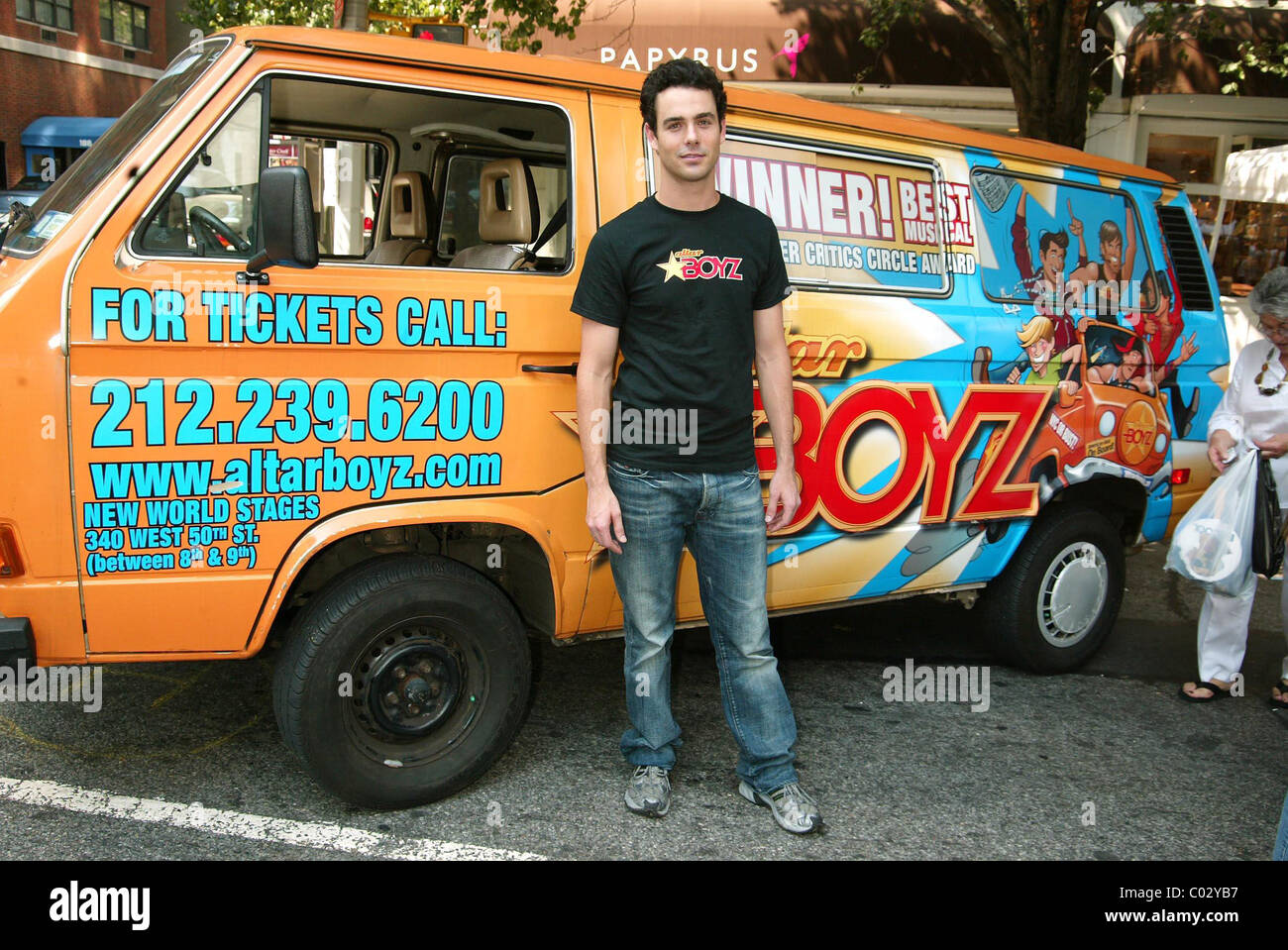 Chad Doreck from 'Altar Boyz' at The Manhattan Chamber of Commerce and ...