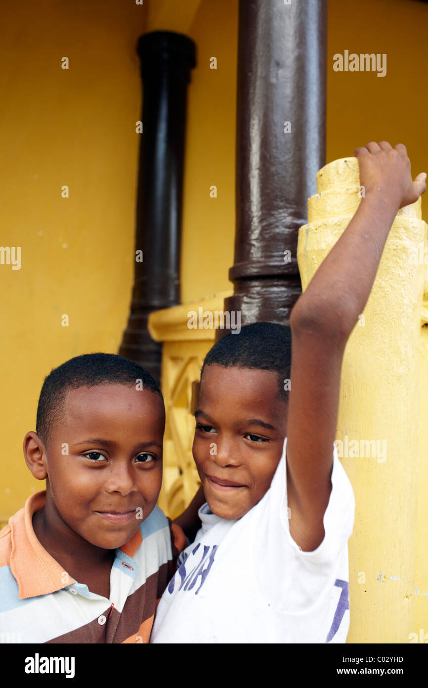 Two colombian boys hi-res stock photography and images - Alamy