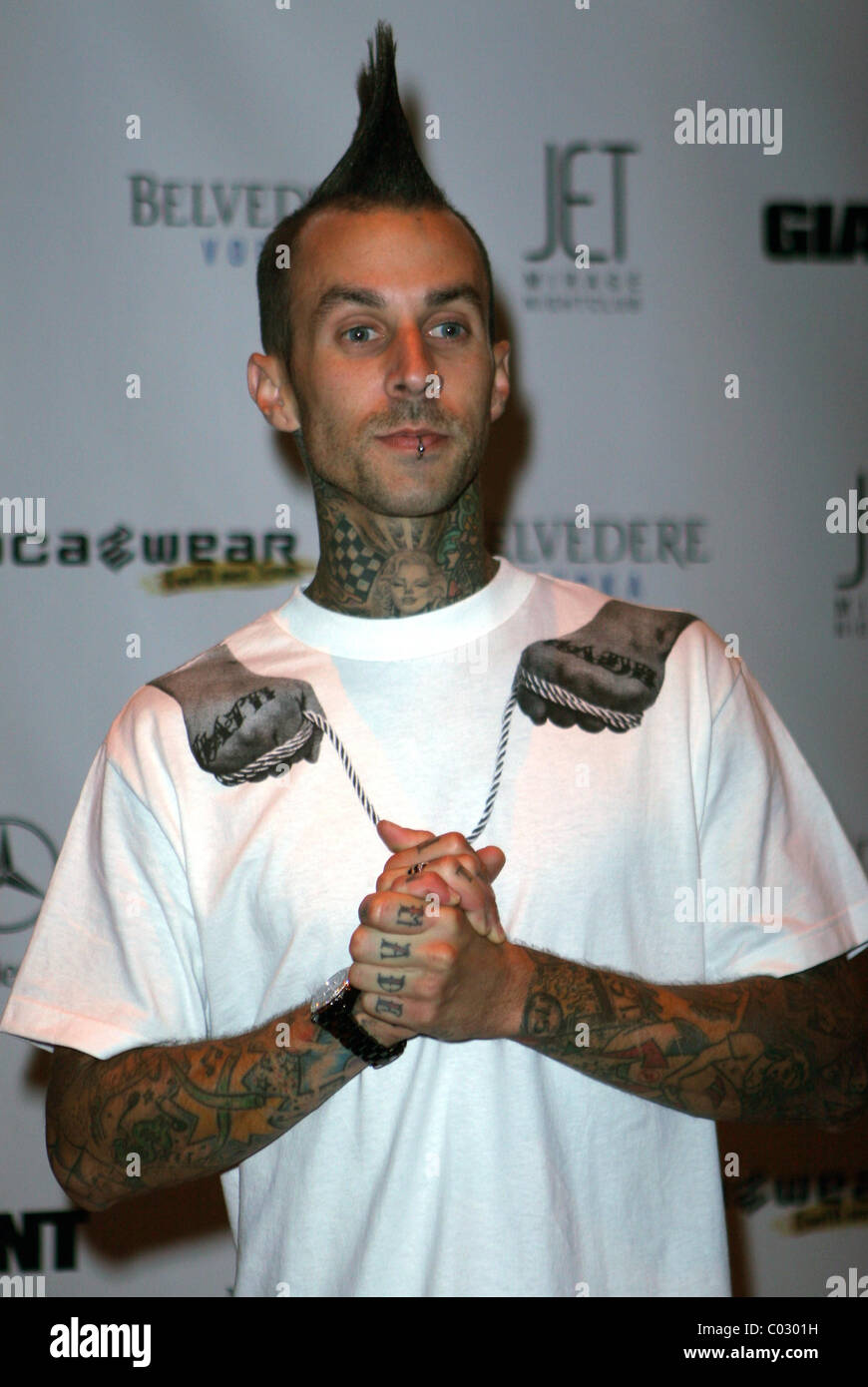 Travis Barker Giant Magazine celebrate the new Fall fashion by Rocowear ...