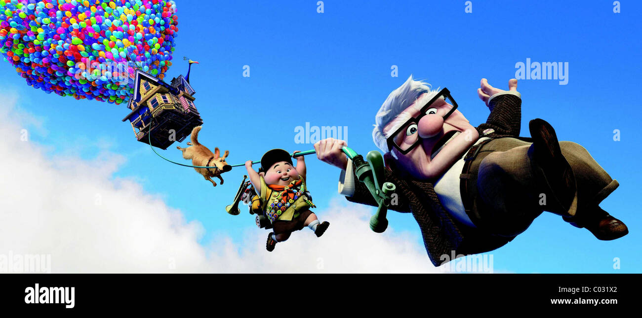 Up 2009 Carl Fredricksen High Resolution Stock Photography and Images ...