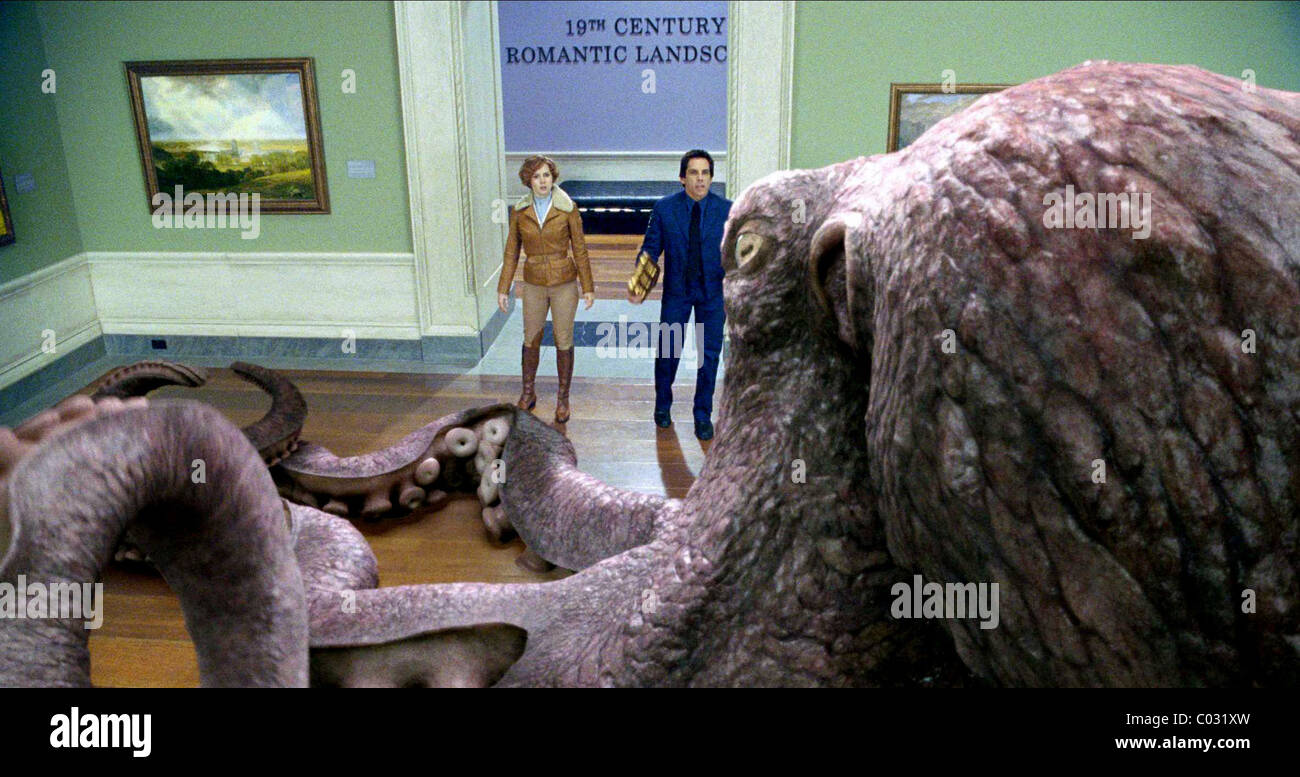 Amy Adams Ben Stiller Night At The Museum High Resolution Stock ...