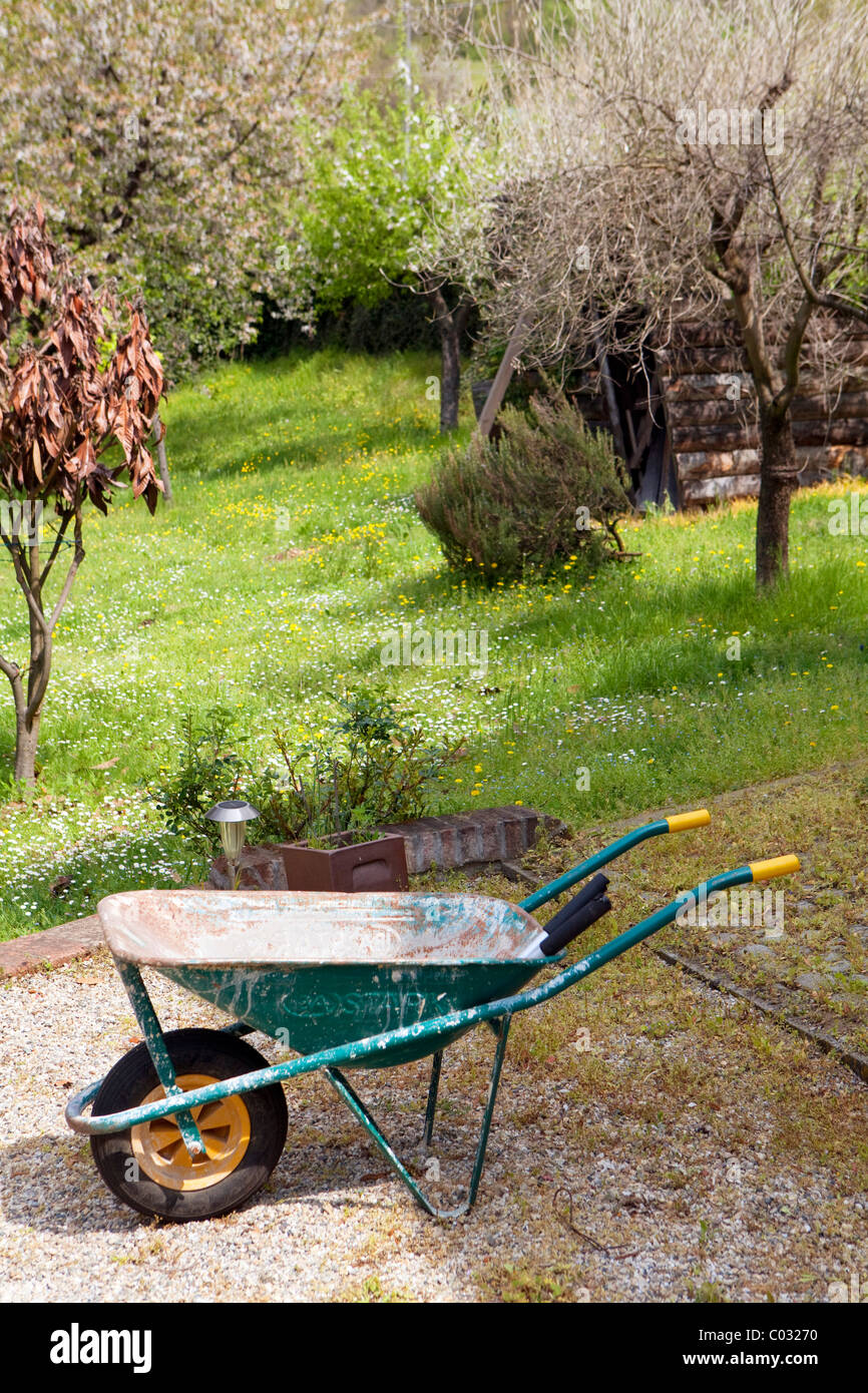 Wheelbarrow mountain hi-res stock photography and images - Alamy