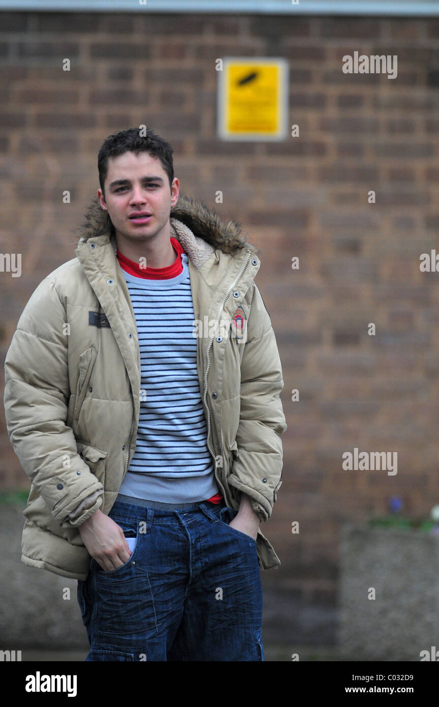 Adam Barton ,outside ITV Studios Stock Photo - Alamy