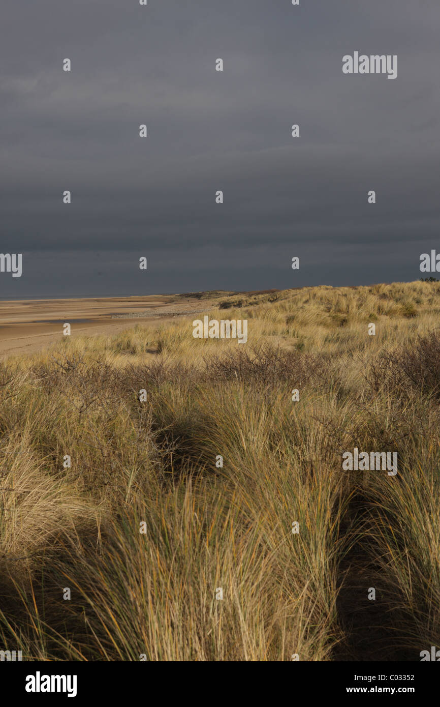 Old hunstanton sand dunes hi-res stock photography and images - Alamy