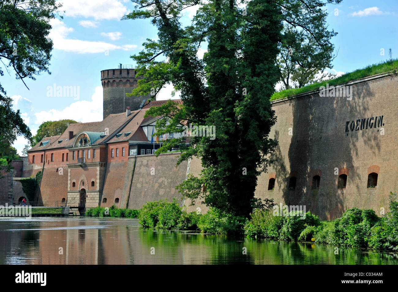 Commandant's House, Queen's Bastion, with moats, Spandau Citadel ...