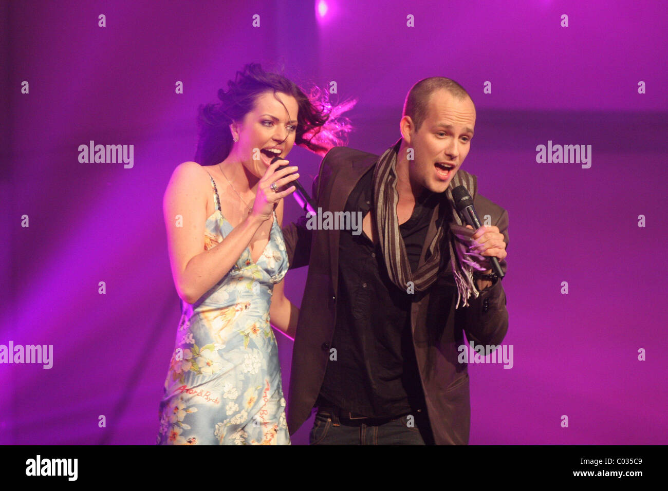 Ben and Kate Hall The Dome 43 show at Color Line Arena Hamburg, Germany ...