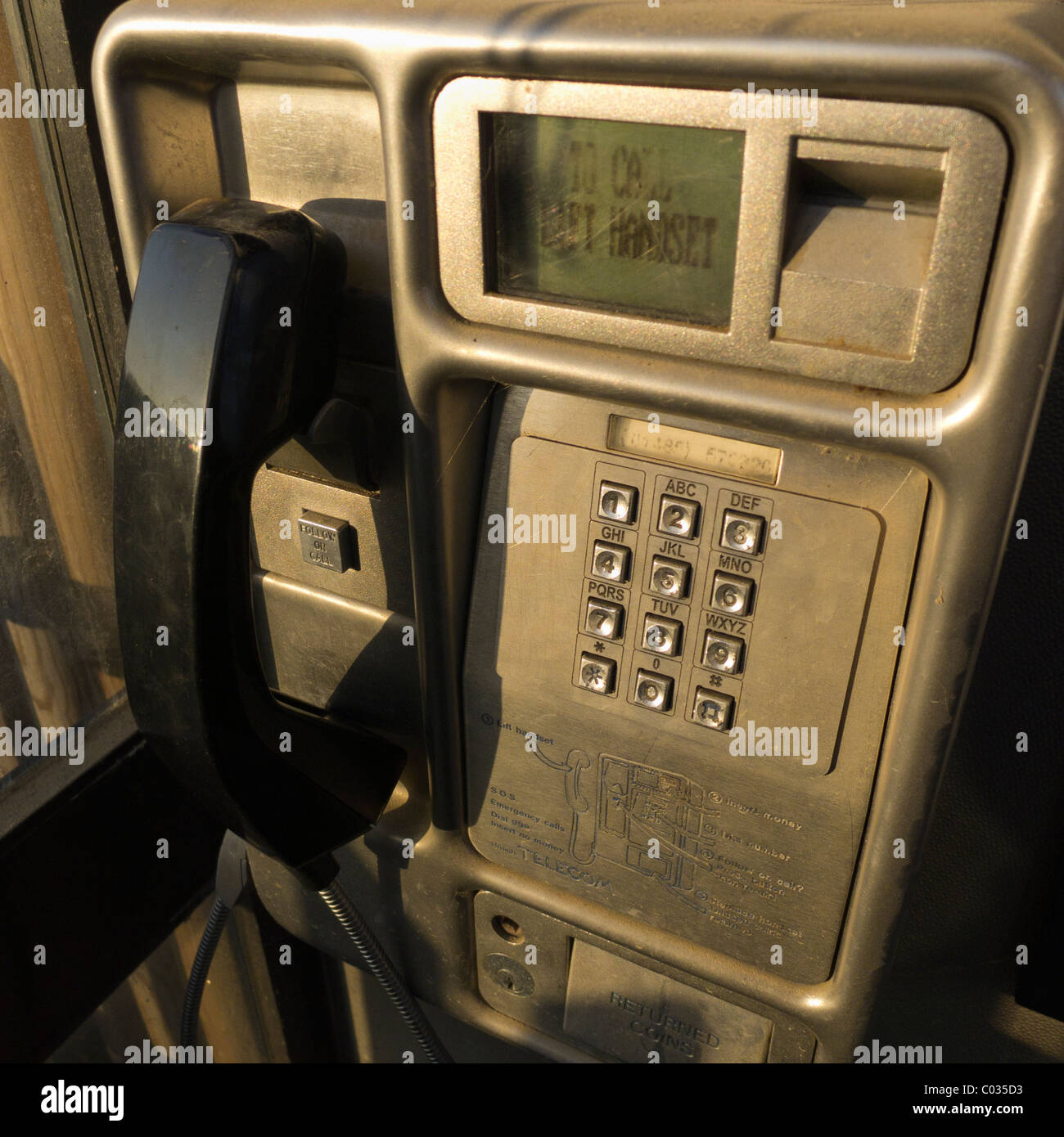 Public british telecom telephone box hi-res stock photography and ...