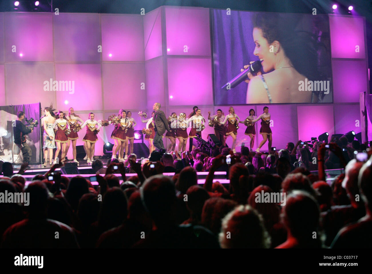 Ben and Kate Hall The Dome 43 show at Color Line Arena Hamburg, Germany ...