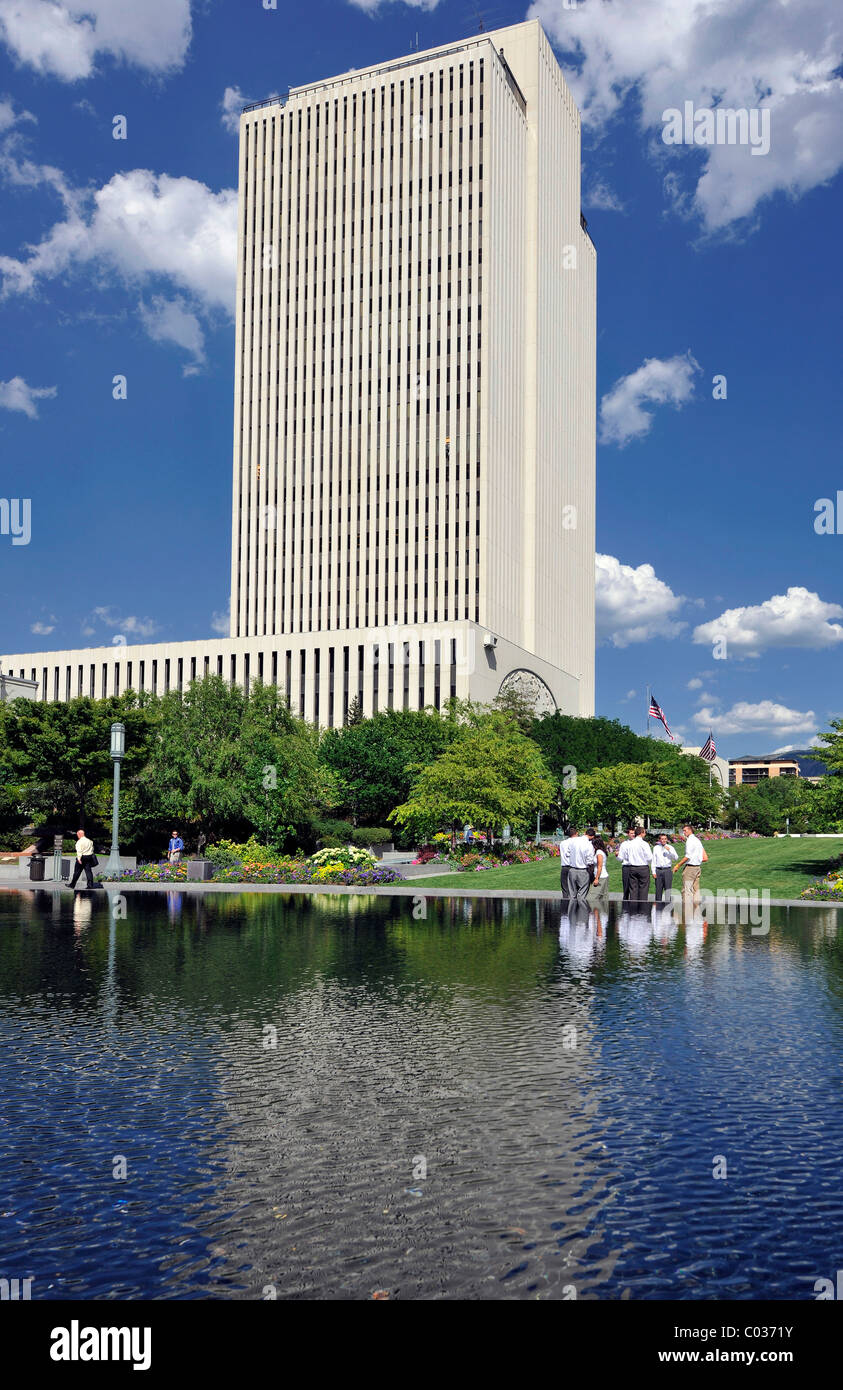 Administration Building, office building, Temple of The Church of Jesus ...