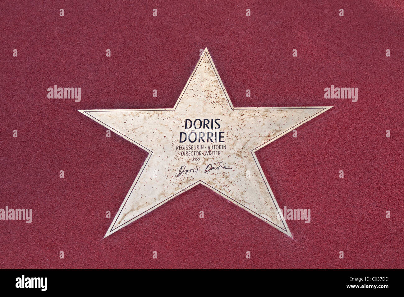 Star for Doris Dorrie, writer, director, Boulevard of the Stars at ...
