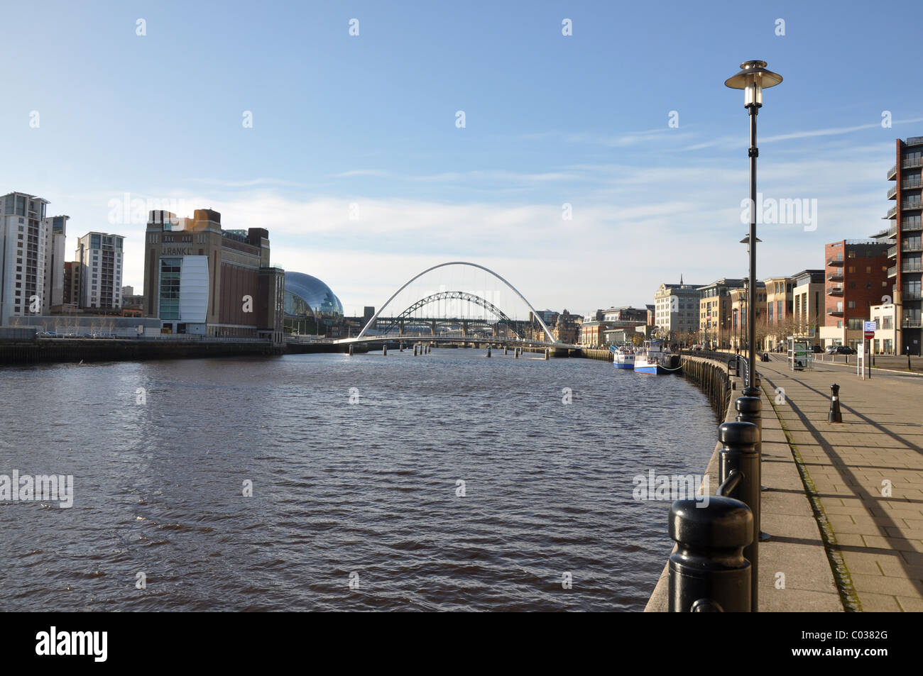 River Tyne Newcastle Stock Photo - Alamy