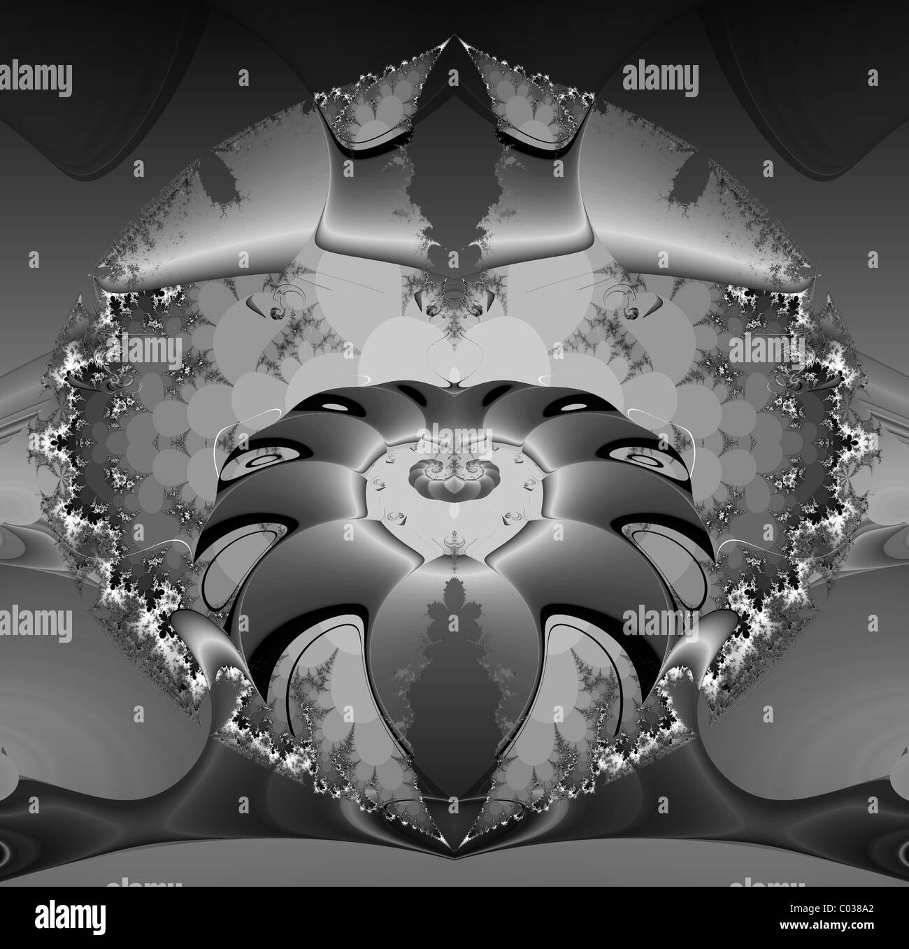 Patterned objects Black and White Stock Photos & Images - Alamy