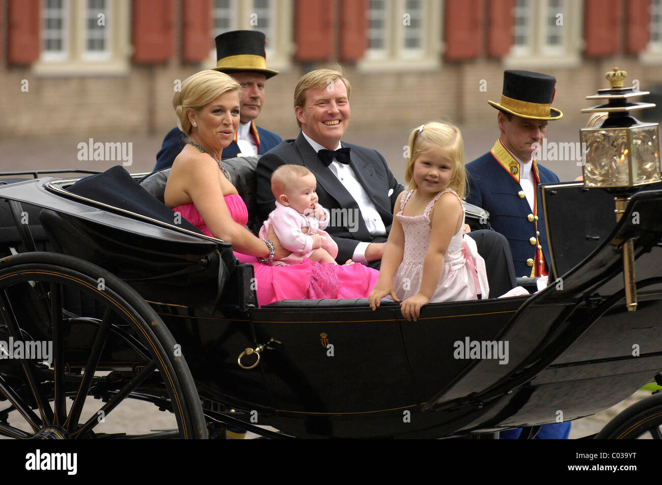 Prince Willem Alexander, Princess Maxima, Princess Amalia, Princess ...