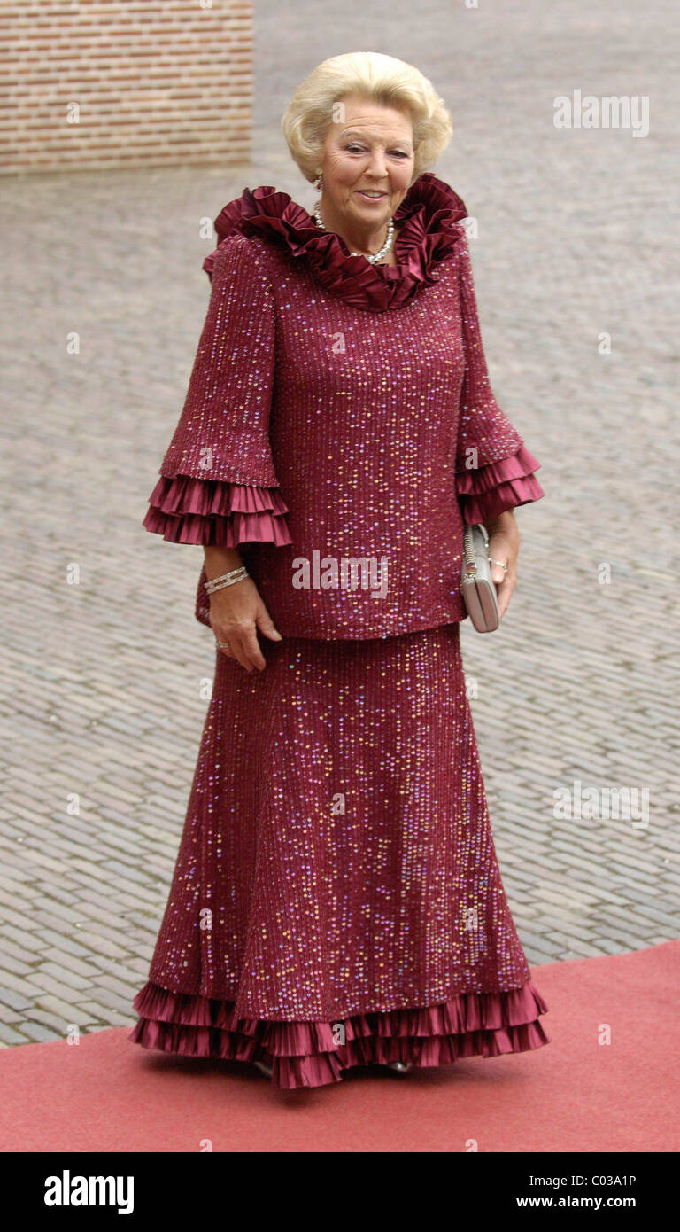 Queen Beatrix, Prince Willem Alexander, Prince of Orange, celebrates ...