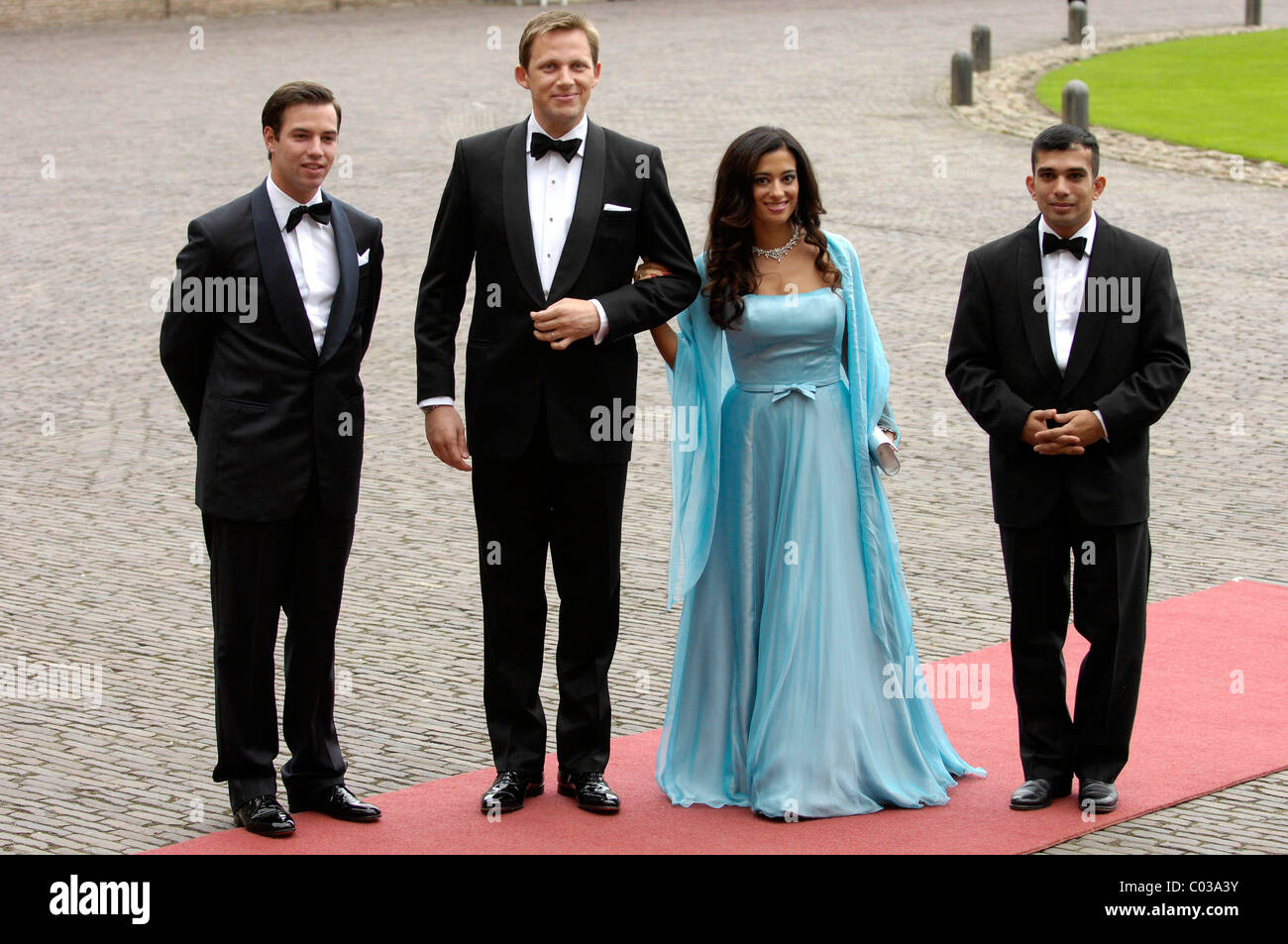 Guillaume, Khalid Blair, Princess Badiya and Prince Rashid. Prince ...