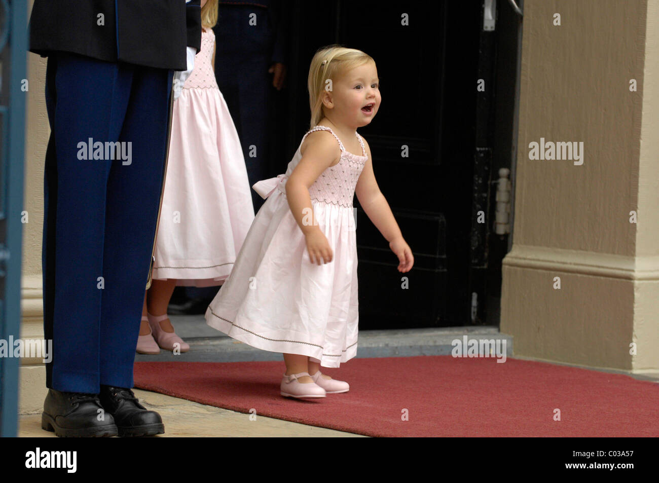 Princess Alexia Prince Willem Alexander, Prince of Orange, celebrates ...