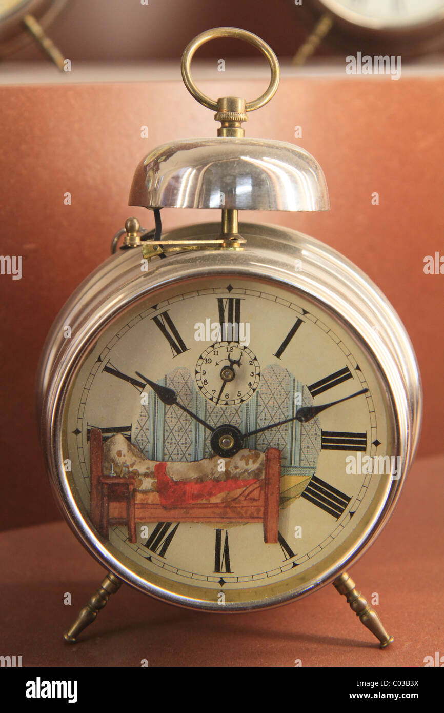 Old alarm clock hi-res stock photography and images - Alamy