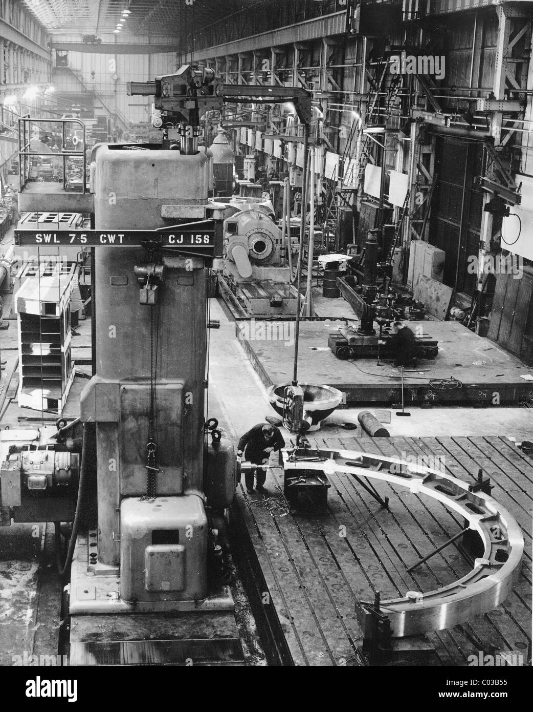F. H. Lloyd's James Bridge Steel Works in Darlaston West Midlands 1964 ...