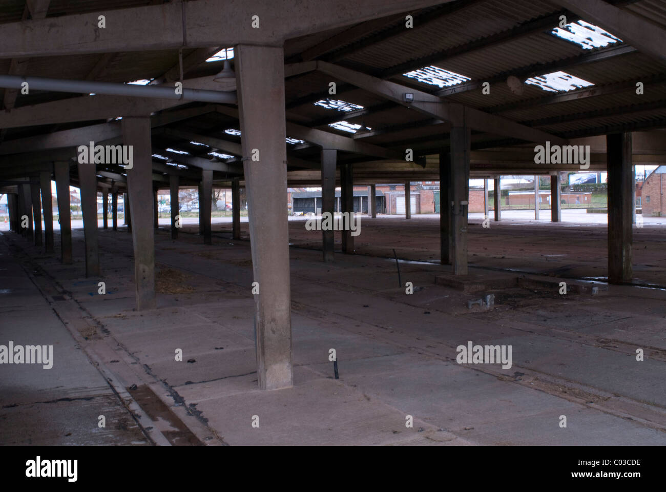 Empty livestock market hi-res stock photography and images - Alamy