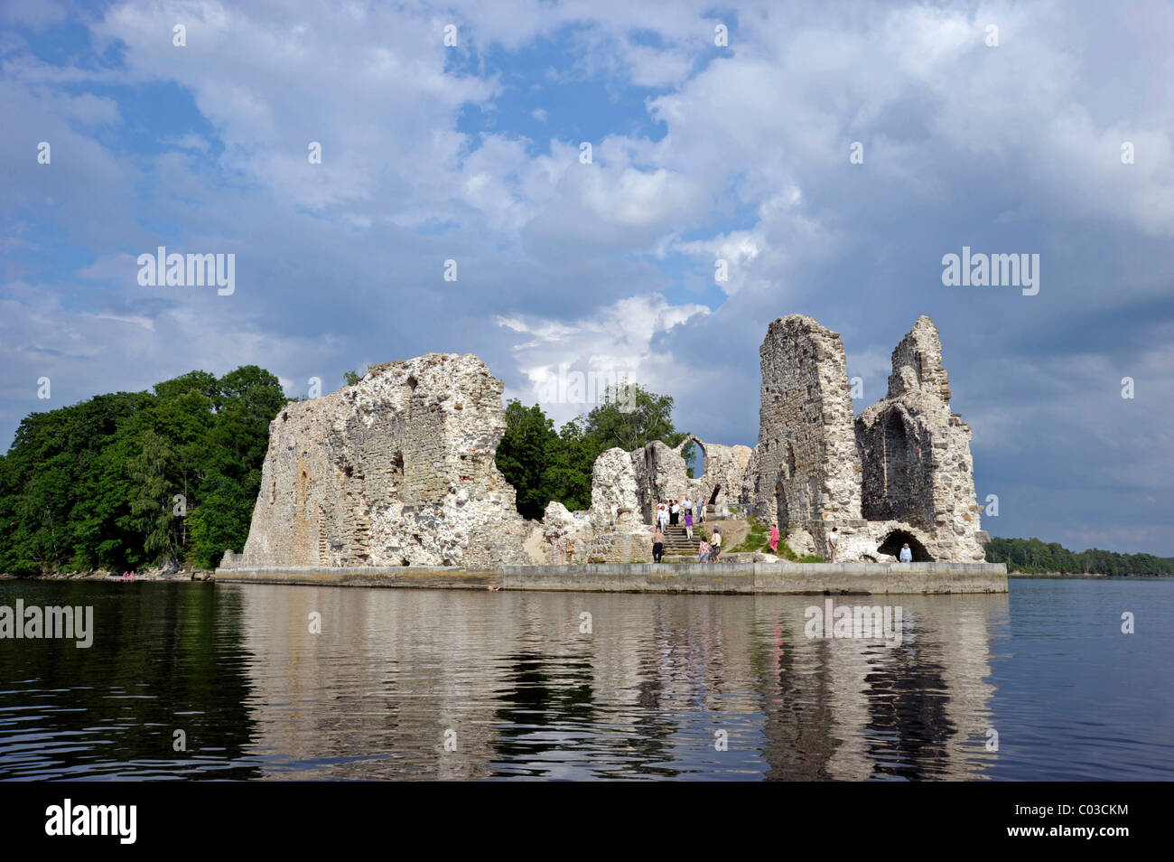 Koknese castle ruins hi-res stock photography and images - Alamy