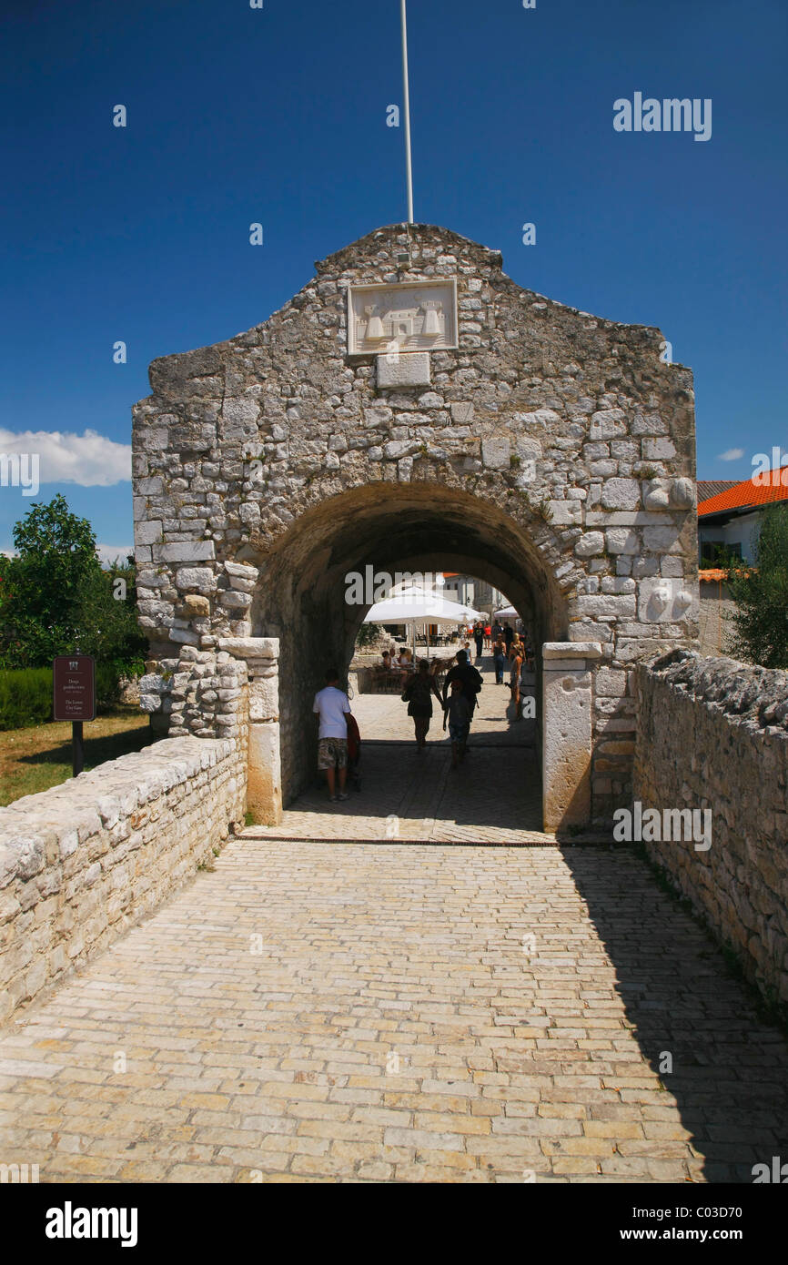 Nin Croatia - Gate Stock Photo - Alamy