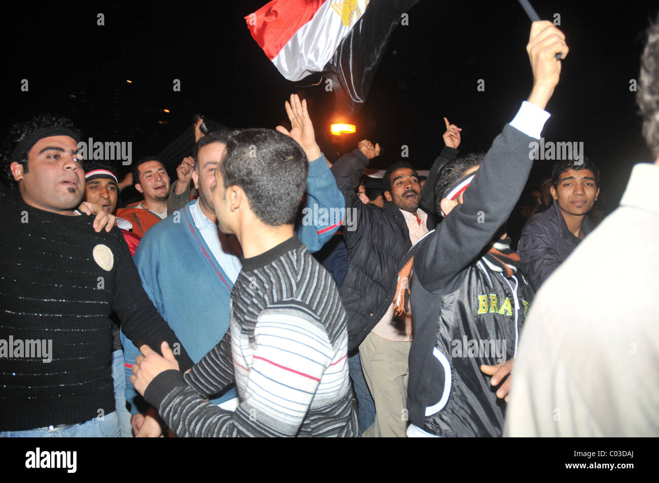 Scenes in and around Tahrir Square as Egyptians celebrate the downfall ...