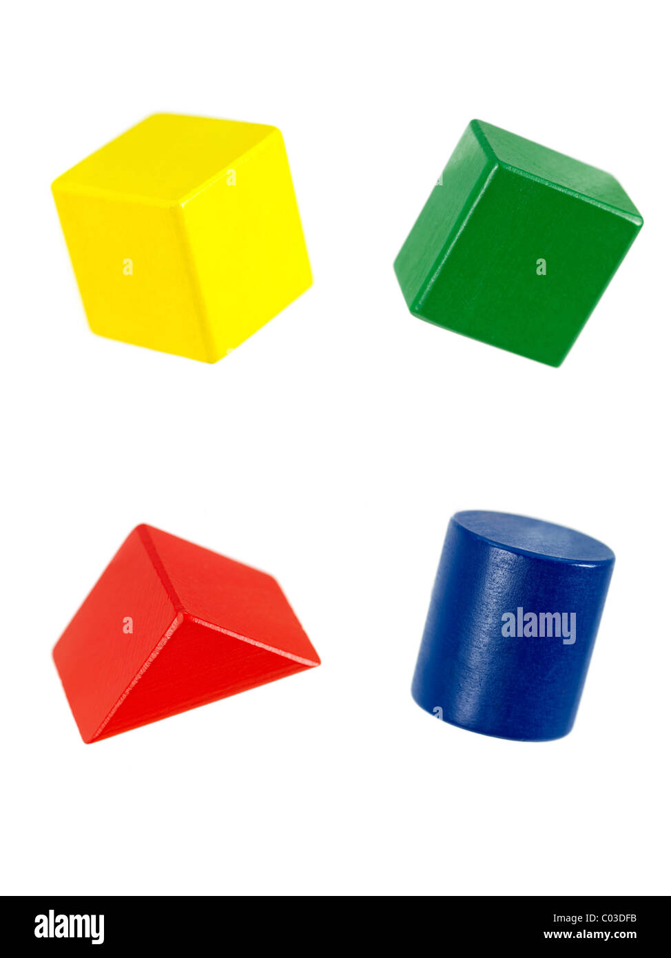 Wooden toy blocks Stock Photo - Alamy