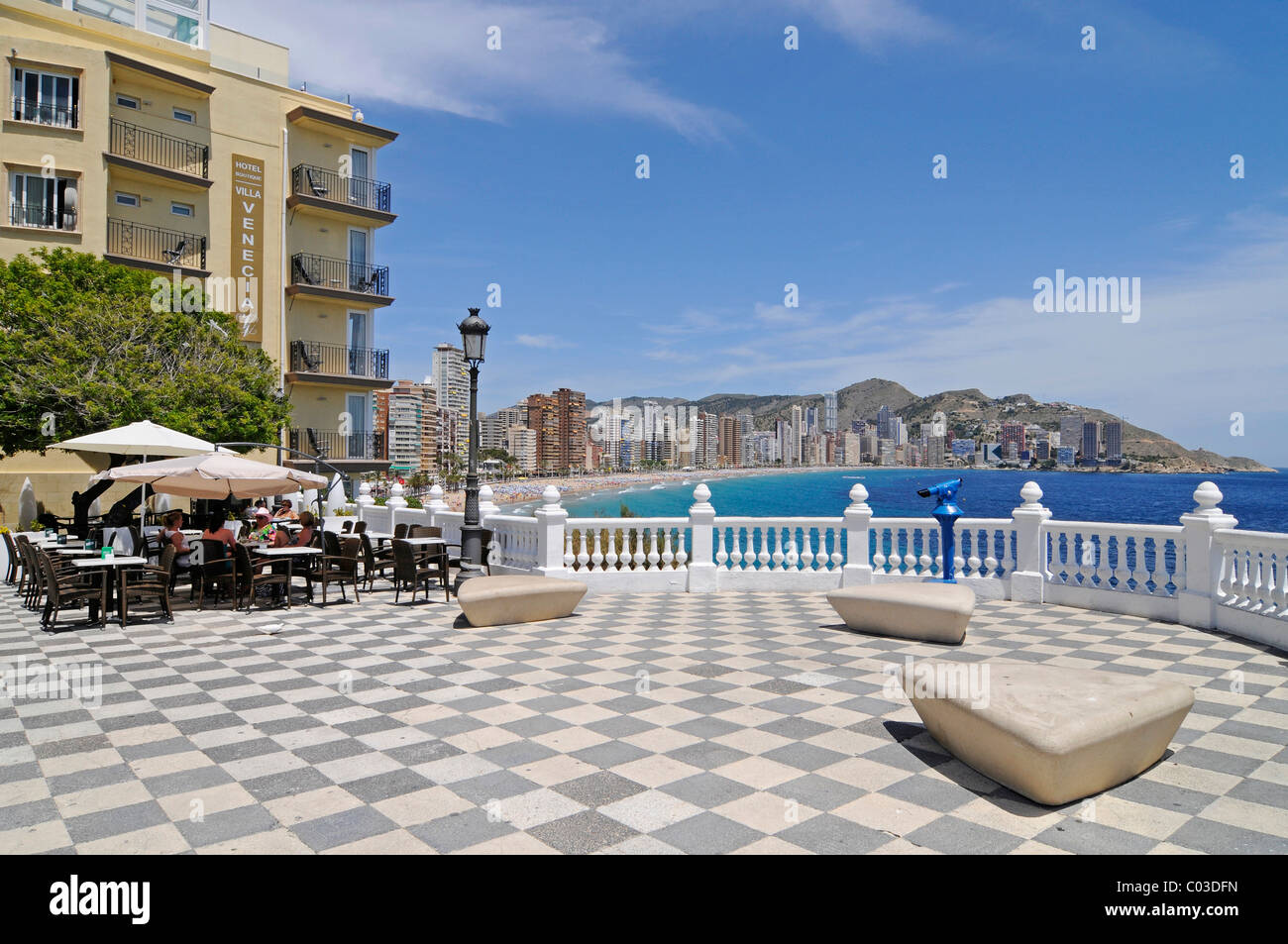 Balcony of the Mediterranean, observation deck, Playa de Levante beach ...