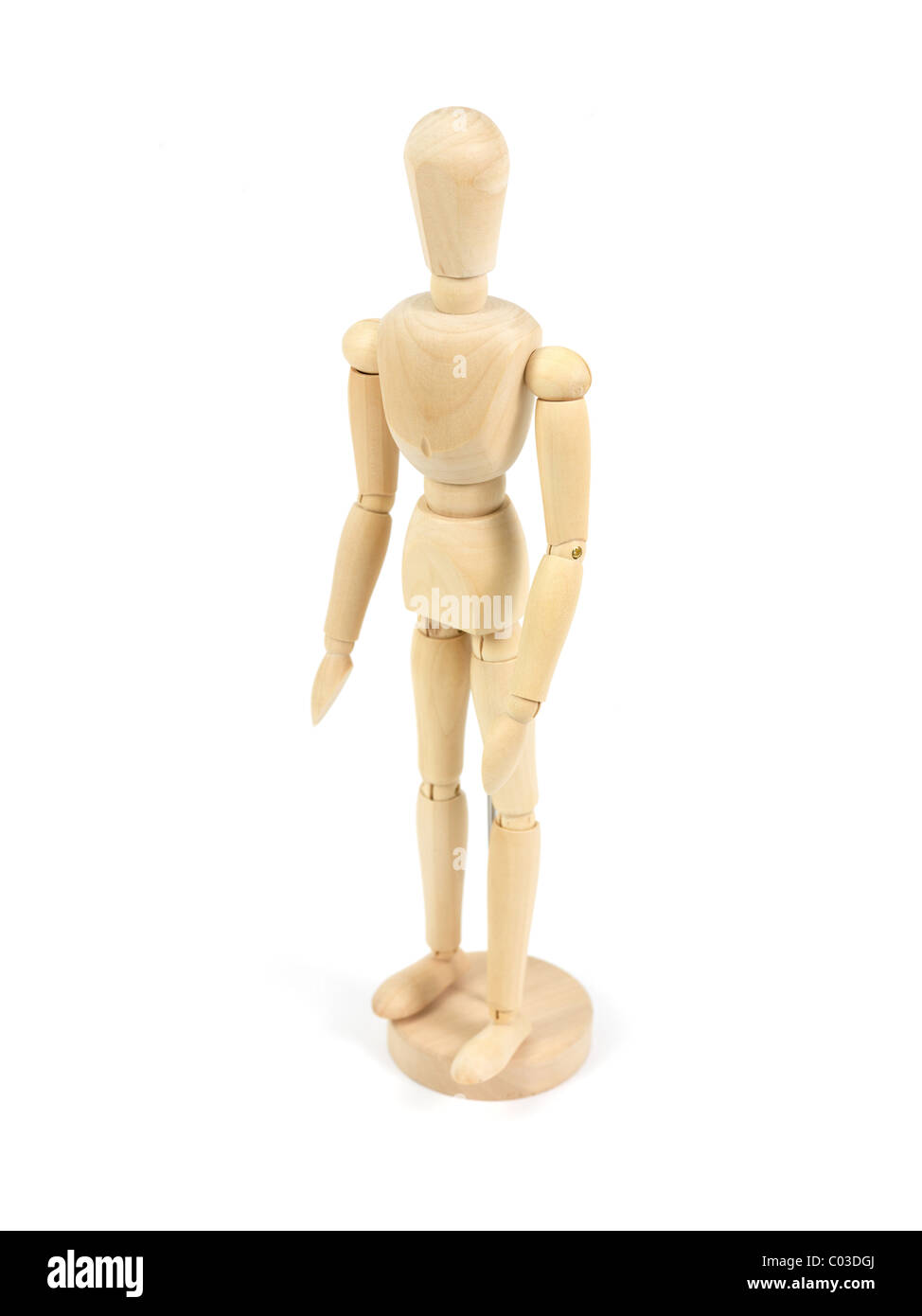 A wooden manikin Stock Photo - Alamy