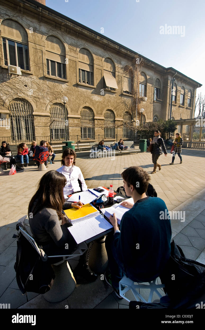 Polytechnic University, Milan, Italy Stock Photo - Alamy