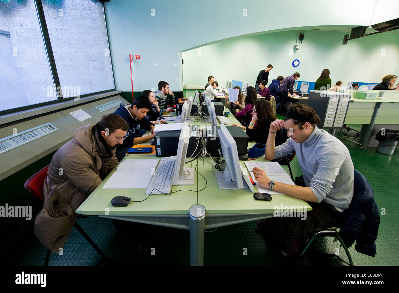 Classroom study, Faculty of Engineering, Polytechnic University, Milan ...