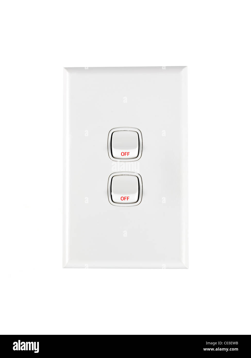 A light switch Stock Photo - Alamy