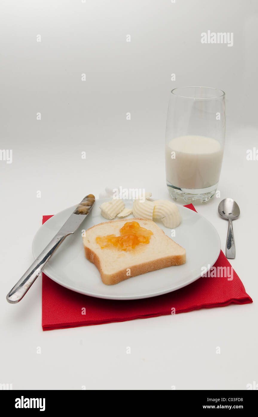 Breakfast on the table Stock Photo - Alamy