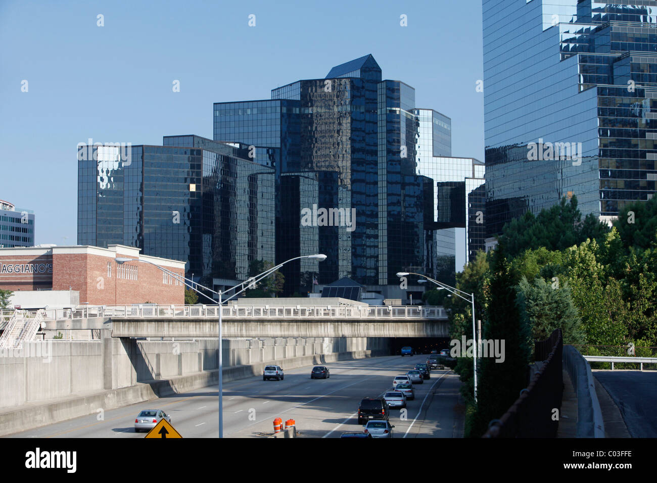 Buckhead Station skyscrapers, Atlanta, Georgia, USA, North America ...