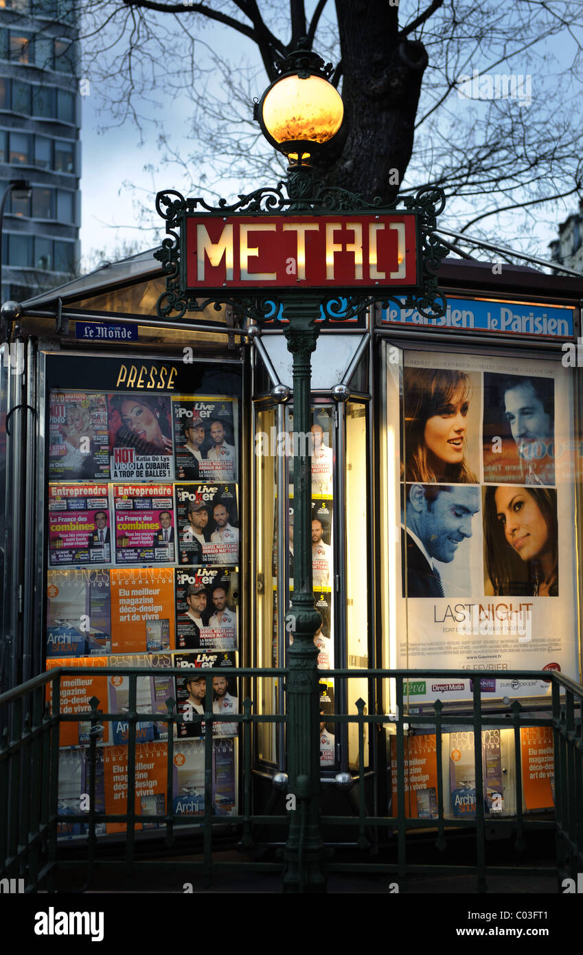 Metro javel paris hi-res stock photography and images - Alamy