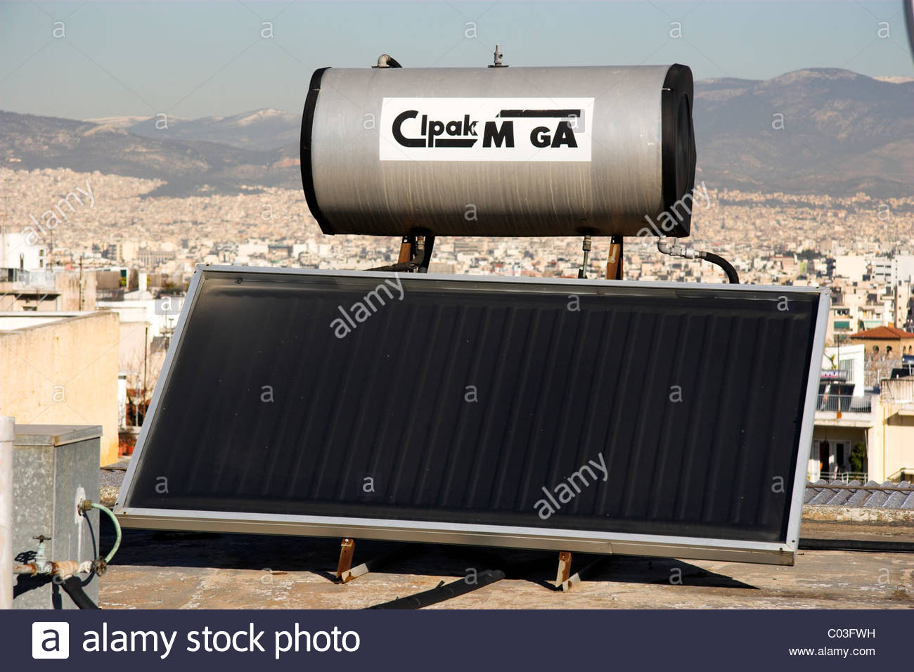 Greek Solar Energy High Resolution Stock Photography and Images - Alamy