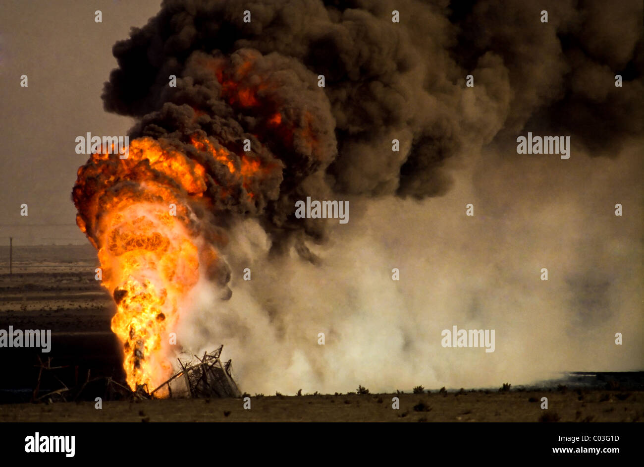 Persian Gulf Oil Well Fires