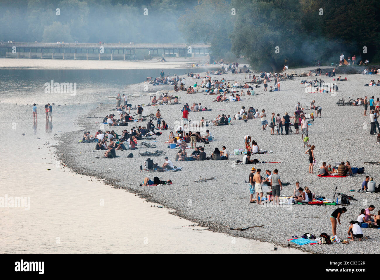 Flaucher at isar river hi-res stock photography and images - Alamy