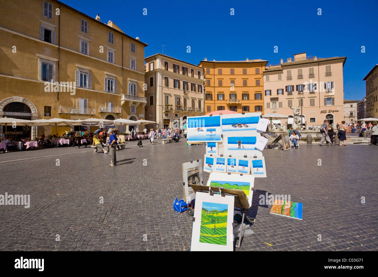 Navona Square, Piazza Navona, Rome, Italy, Europe Stock Photo - Alamy