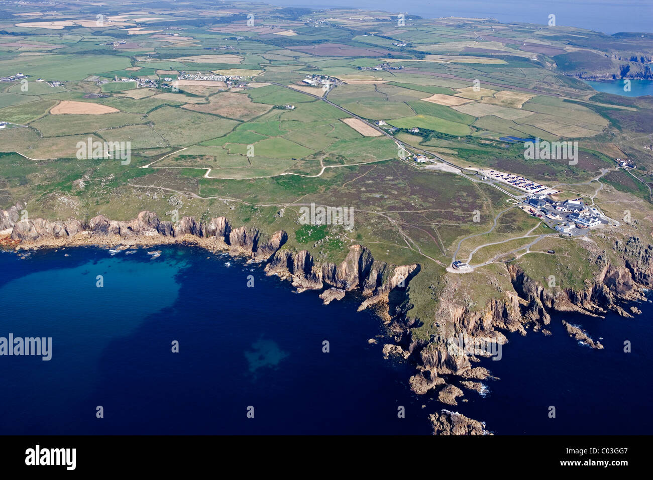 Lands end aerial hi-res stock photography and images - Alamy