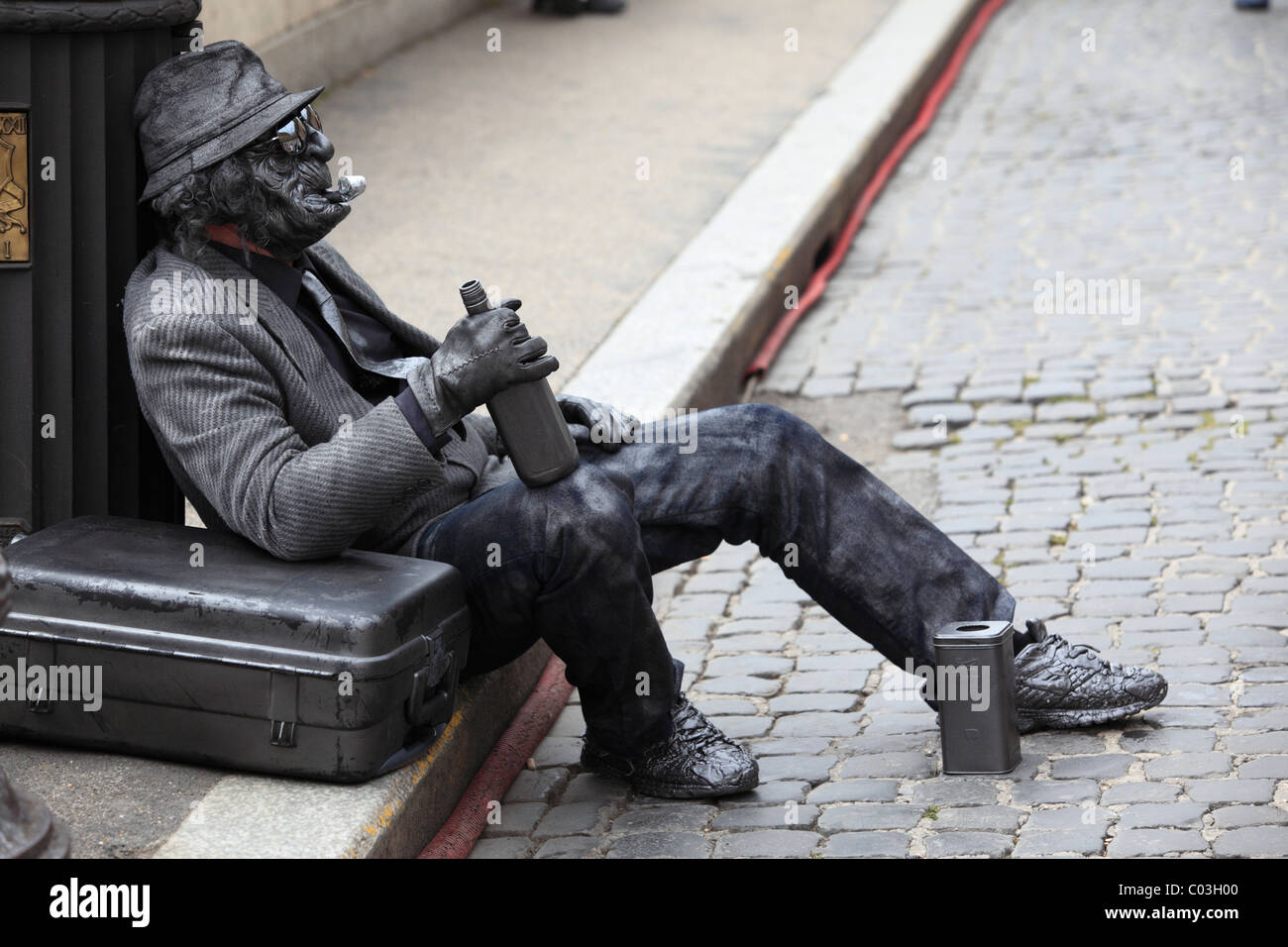 Pantomime, tramp, Rome, Italy, Europe Stock Photo - Alamy