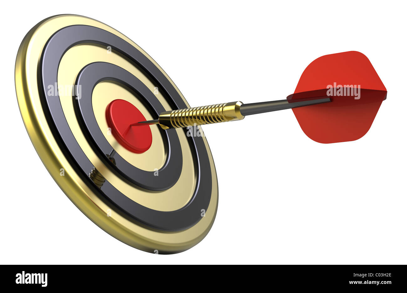 Target and dart Stock Photo - Alamy