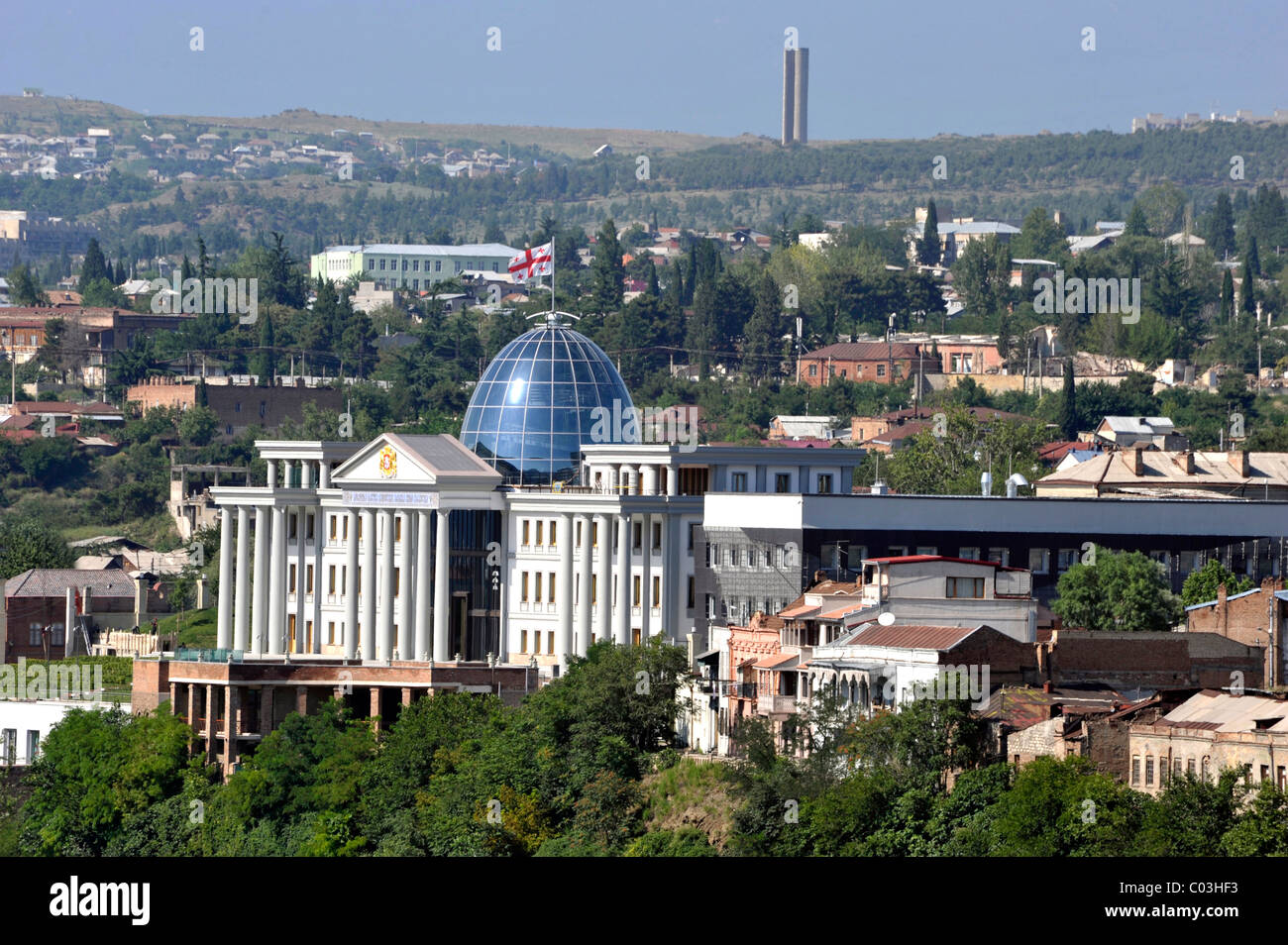 Centre tbilisi georgia topview hi-res stock photography and images - Alamy