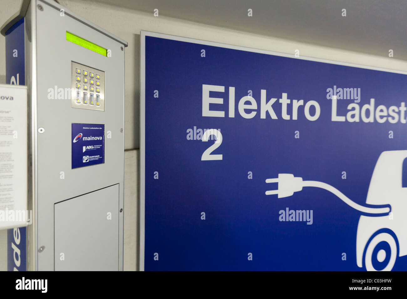Electric vehicle charging terminal hi-res stock photography and images ...