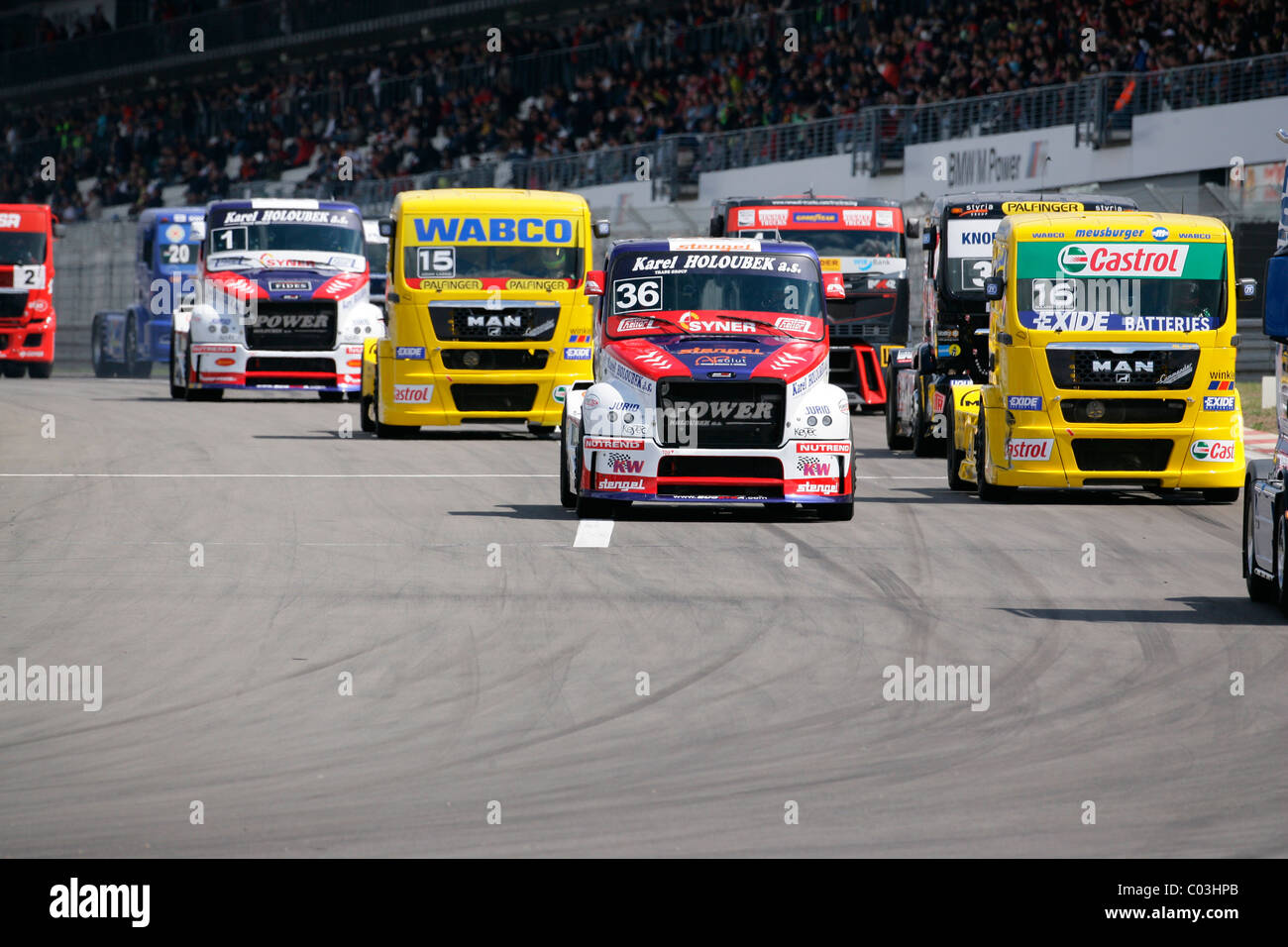 European truck racing hi-res stock photography and images - Alamy