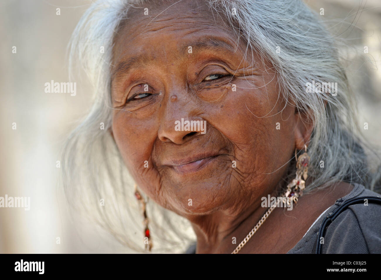 Mayan woman, Chichen Itza, Yucatan, Mexico, North America Stock Photo ...