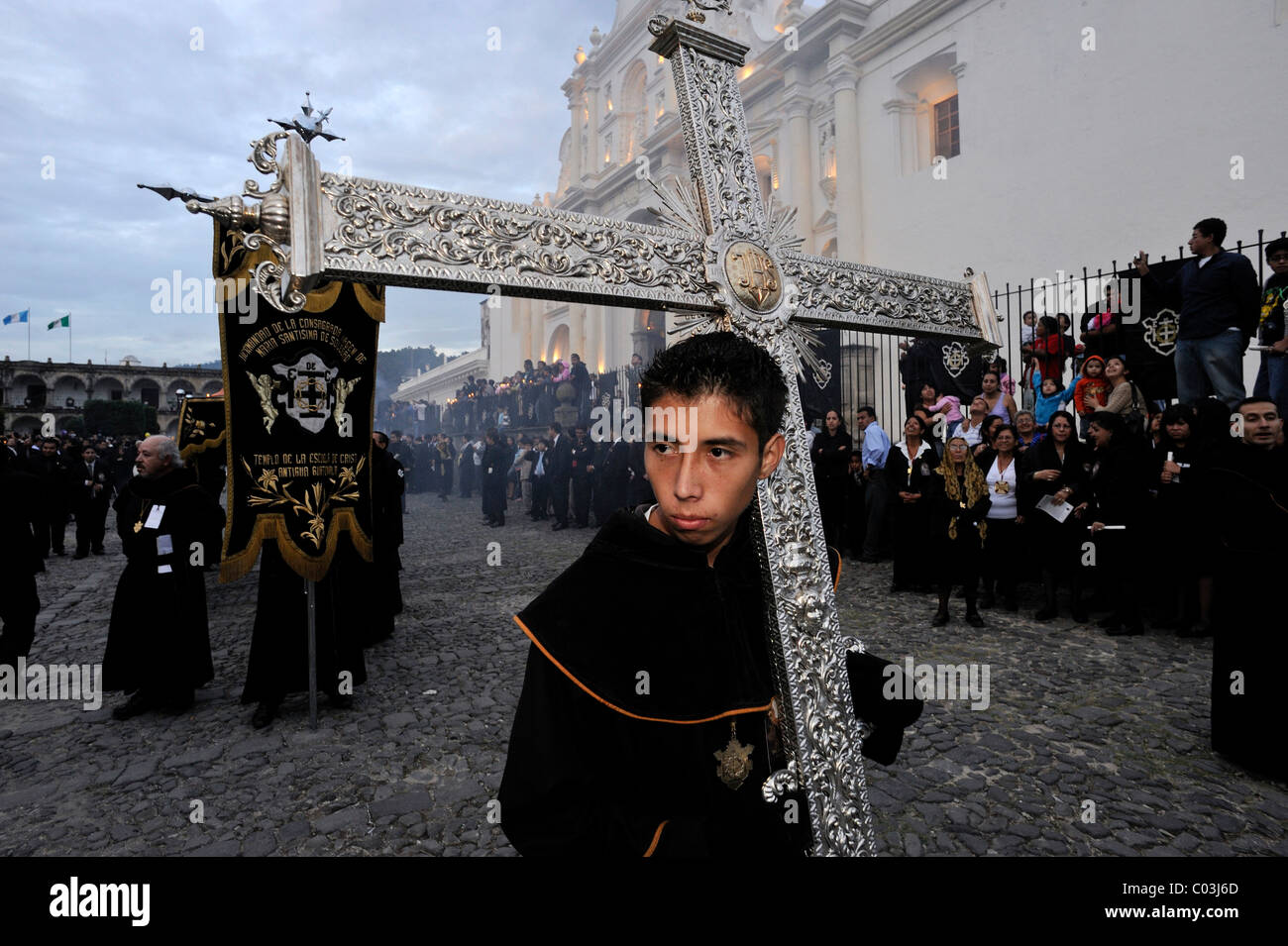 Easter festival, Semana Santa, Passion Week, Antigua, Guatemala ...
