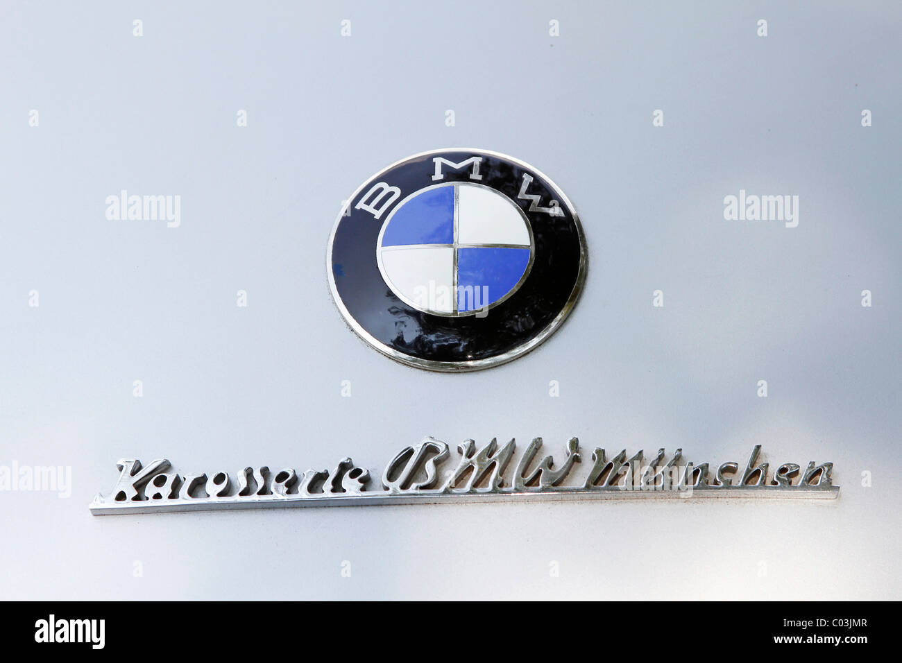 BMW emblem, BMW 328 Touring Roadster, built in 1937, Ennstal Classic ...