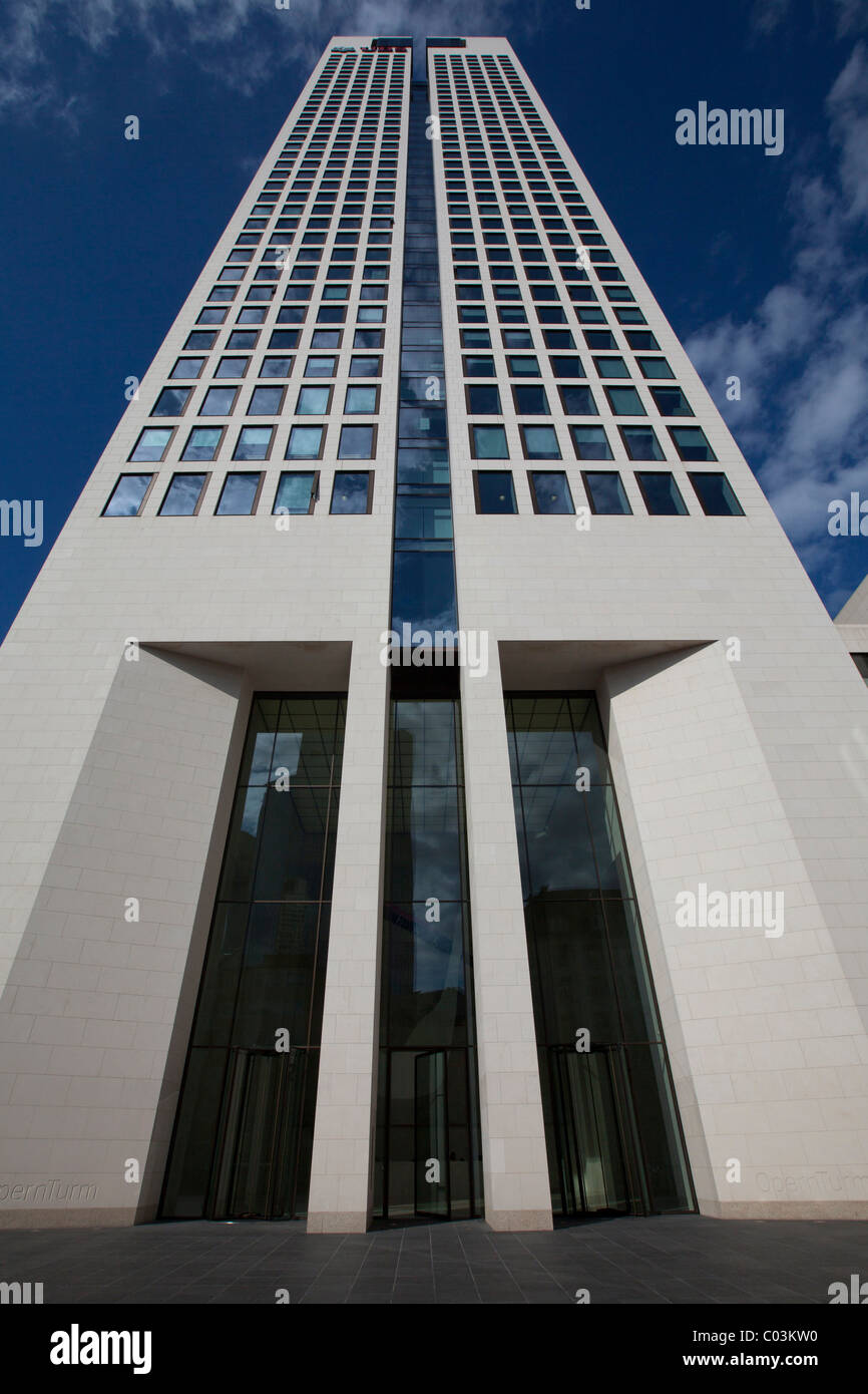 OpernTurm tower, developed by Tishman Speyer Property, Westend ...